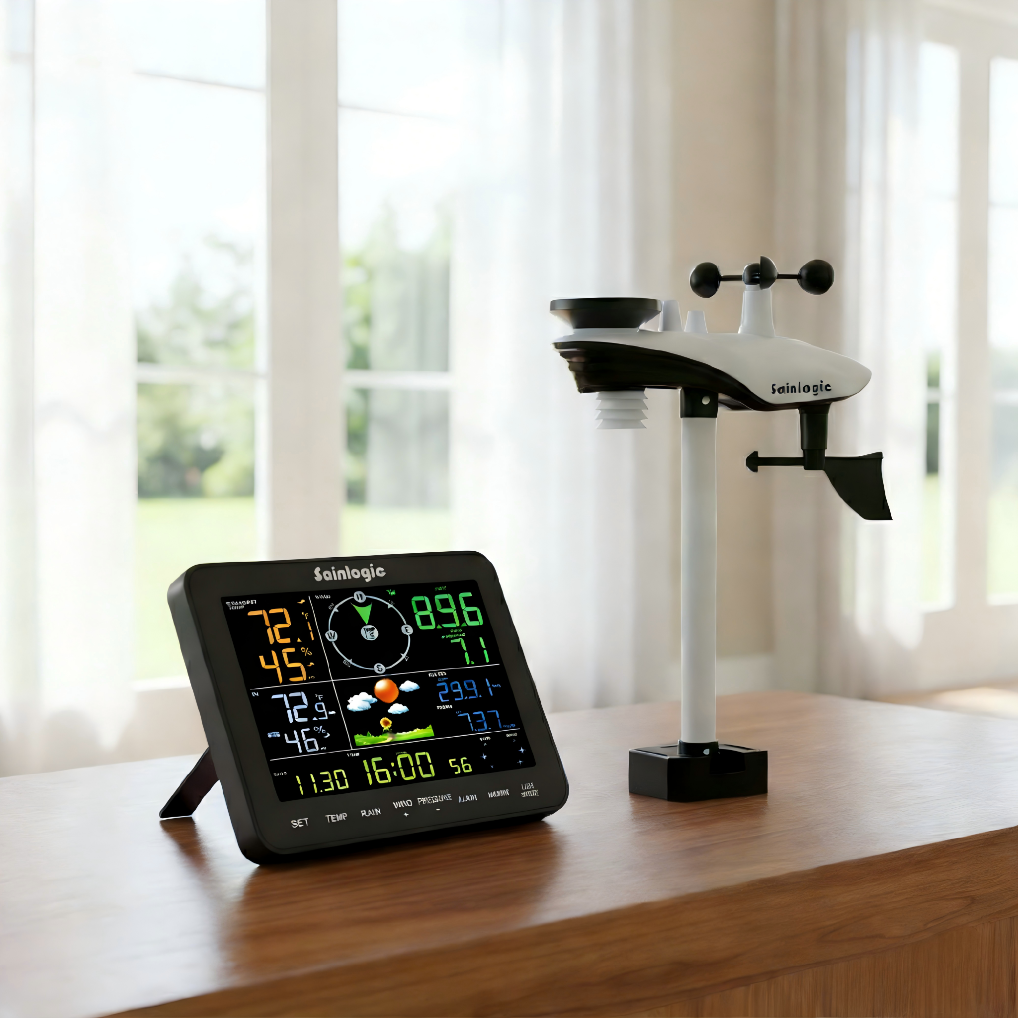 Product Spotlight: The Sainlogic Weather StationSA8 – Family Weather G