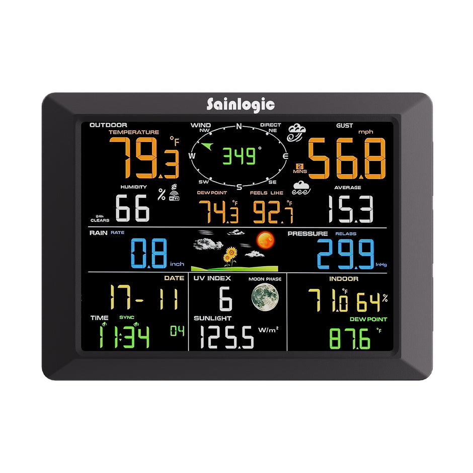Best Home Weather Station- Sainlogic Professional Weather Station