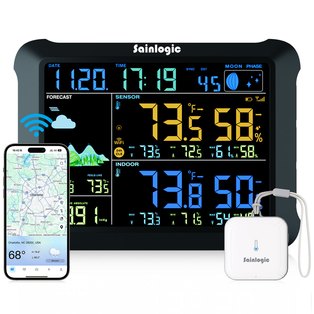 Sainlogic: Smart Weather Station, Meters & Garden Automation