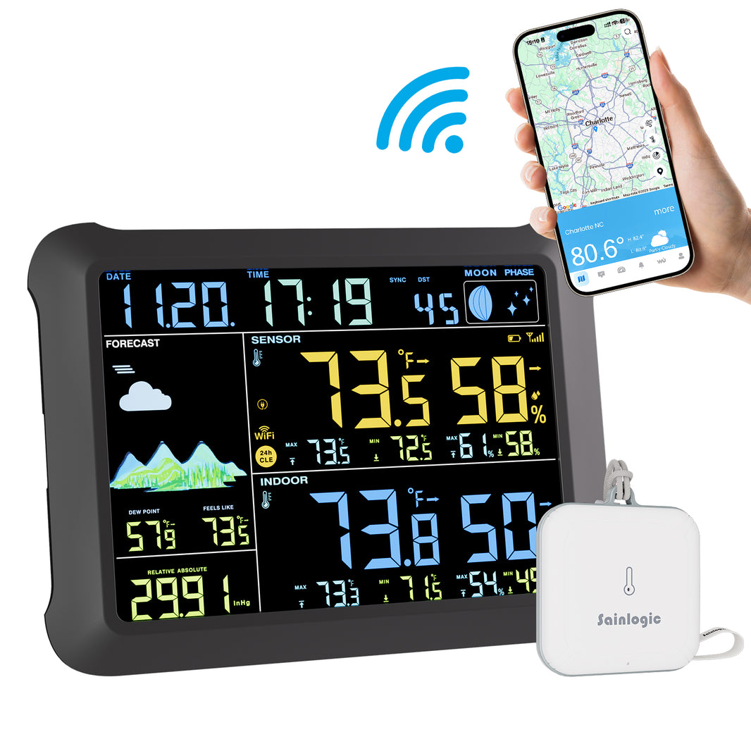 Weather Station Display Screen – Sainlogic